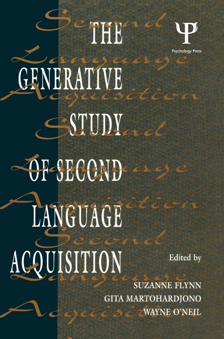 The Generative Study of Second Language Acquisition-The Global ...